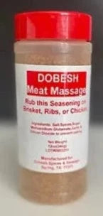 Dobesh Meat Massage Seasoning- 12 oz – ChrisBBQShop